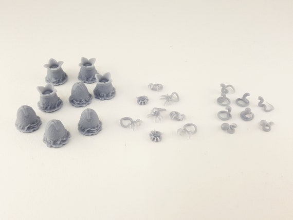 3d Printed Miniatures Chibi Xenomorph Life Cycle Toys Role Playing ...