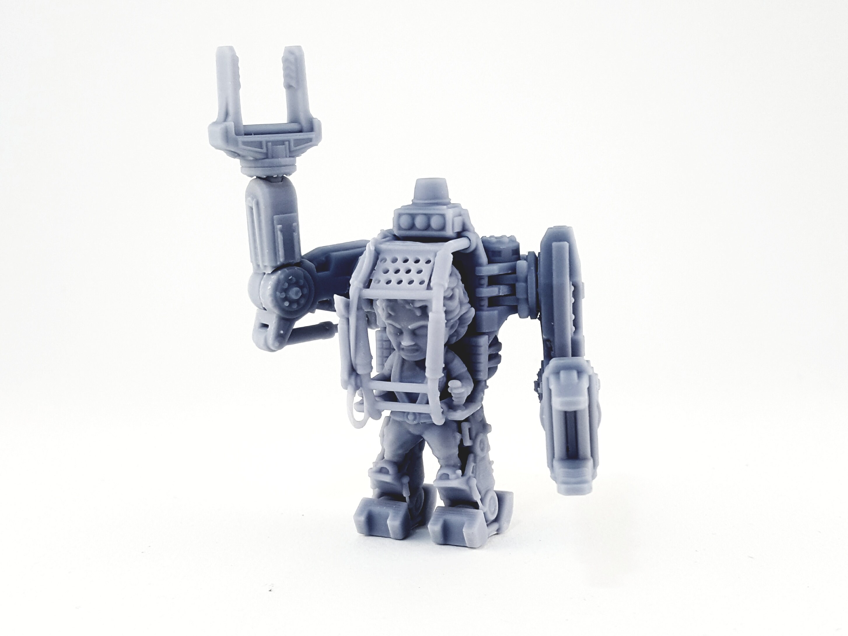 Chibi - Ripley Piloted Powerloader (semi Pose-able) - 3d Printed ...