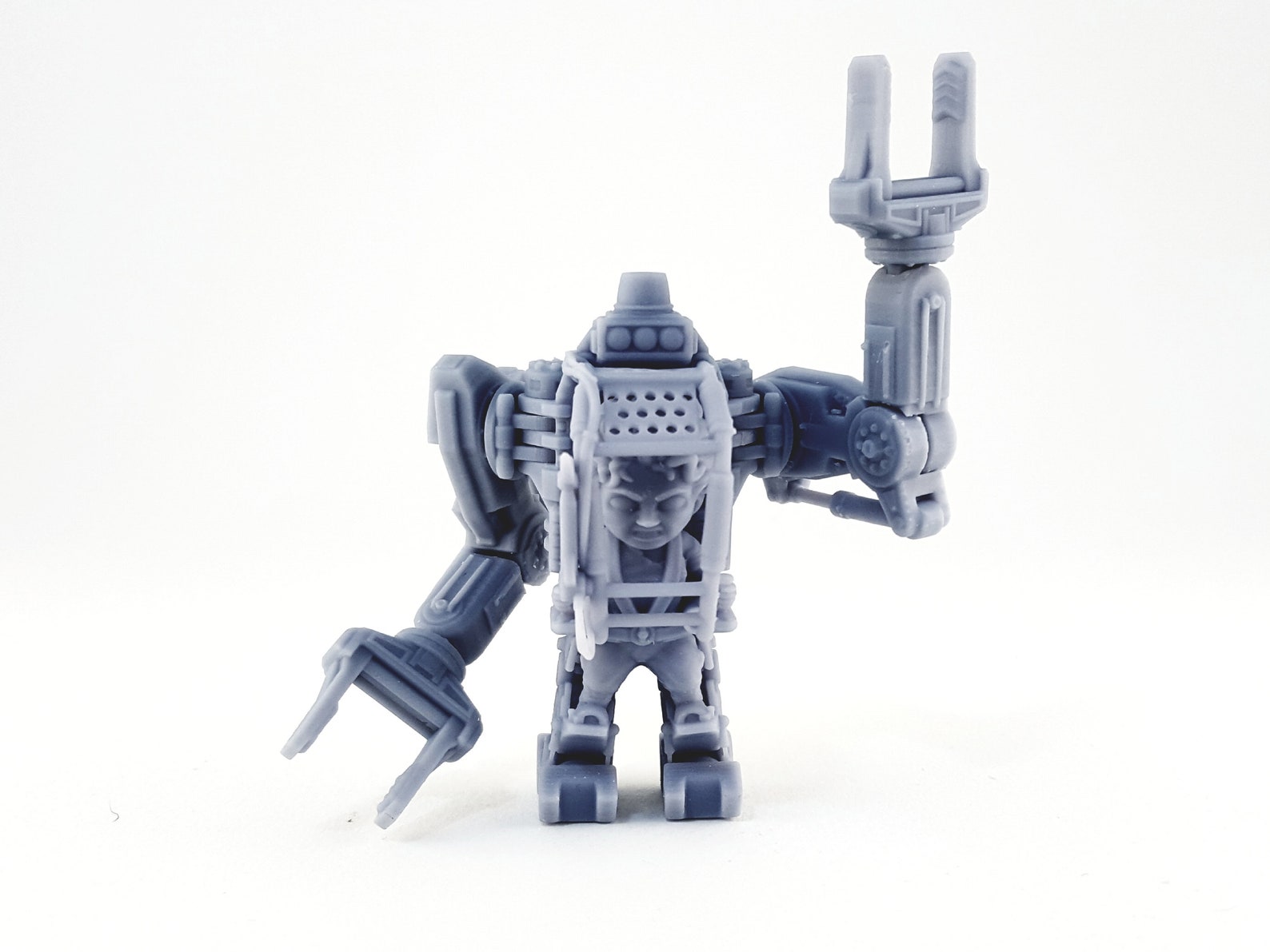 Chibi - Ripley Piloted Powerloader (semi Pose-able) - 3d Printed ...