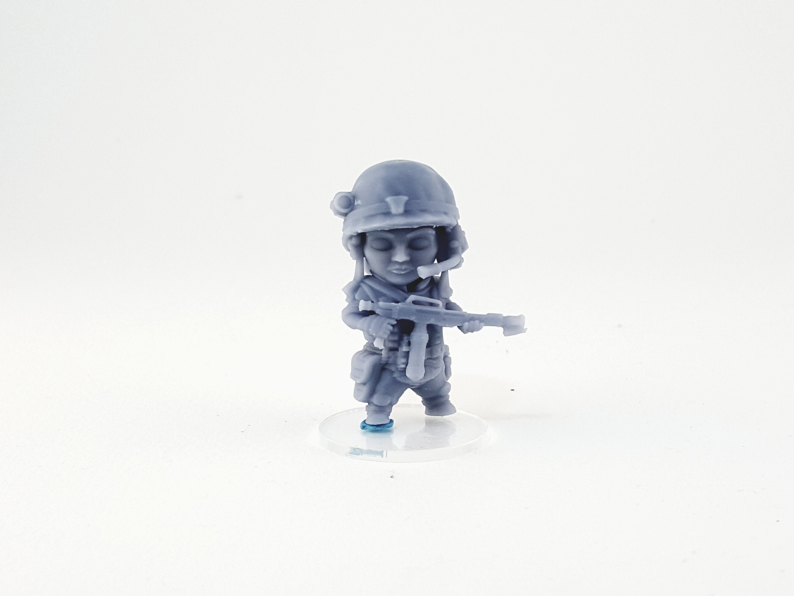 Chibi USMC Set 3 3d Printed Miniatures | Etsy