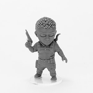Chibi - Resident Evil Heroes Set 1 - 3d Printed Miniatures - Etsy