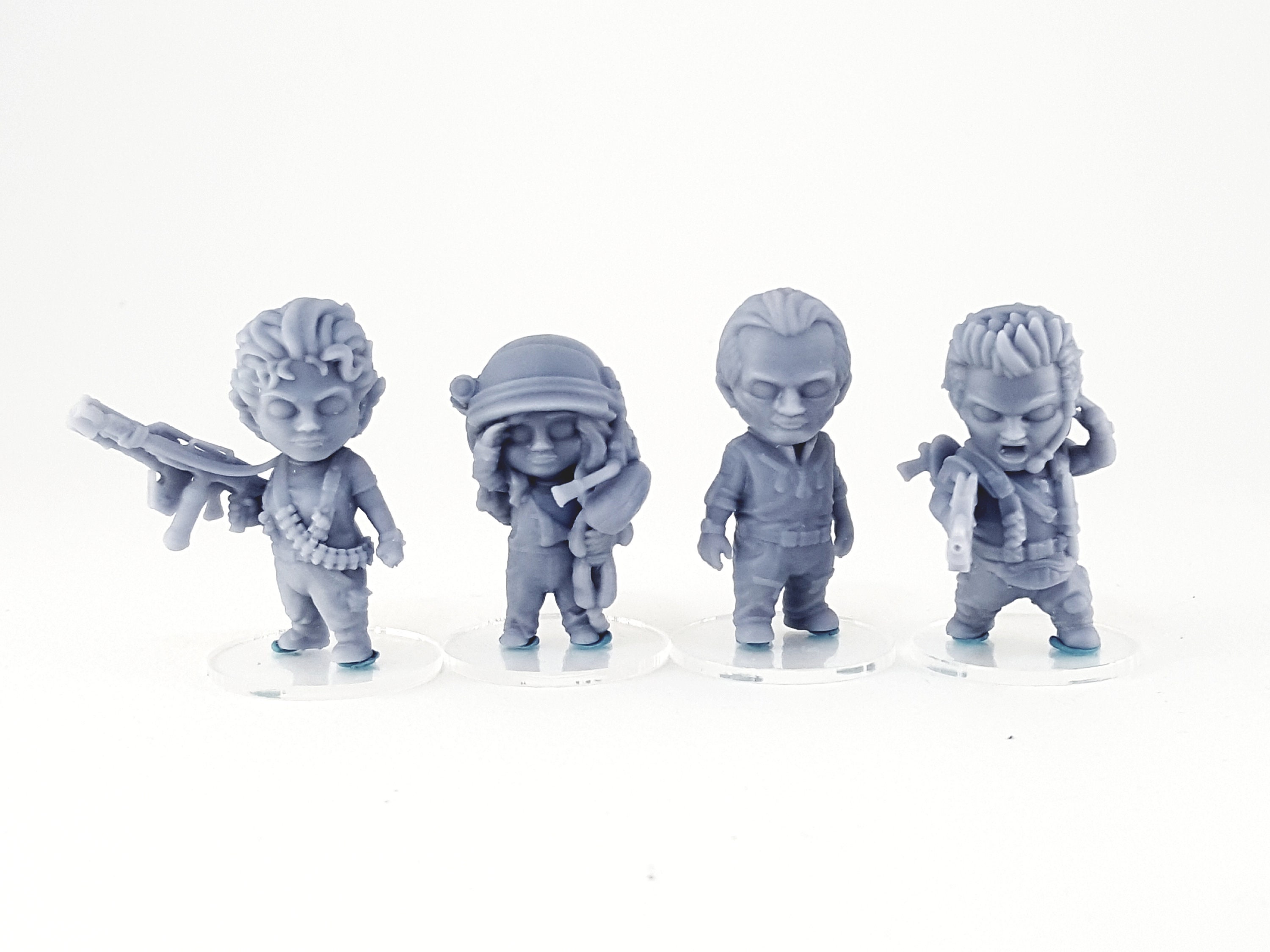 Chibi - USMC Set 1 - 3d Printed Miniatures - Etsy