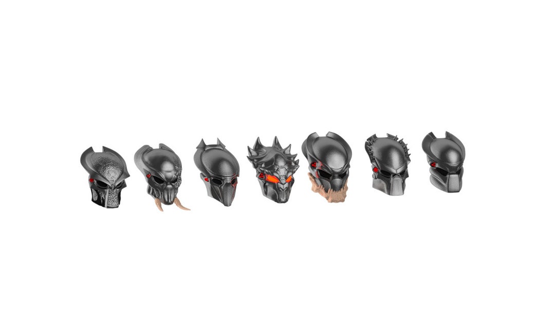 1/18th Scale - Predator Masks X7 - 3d Printed Accessories - Etsy