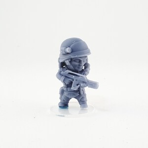 Chibi - USMC Set 3 - 3d Printed Miniatures - Etsy
