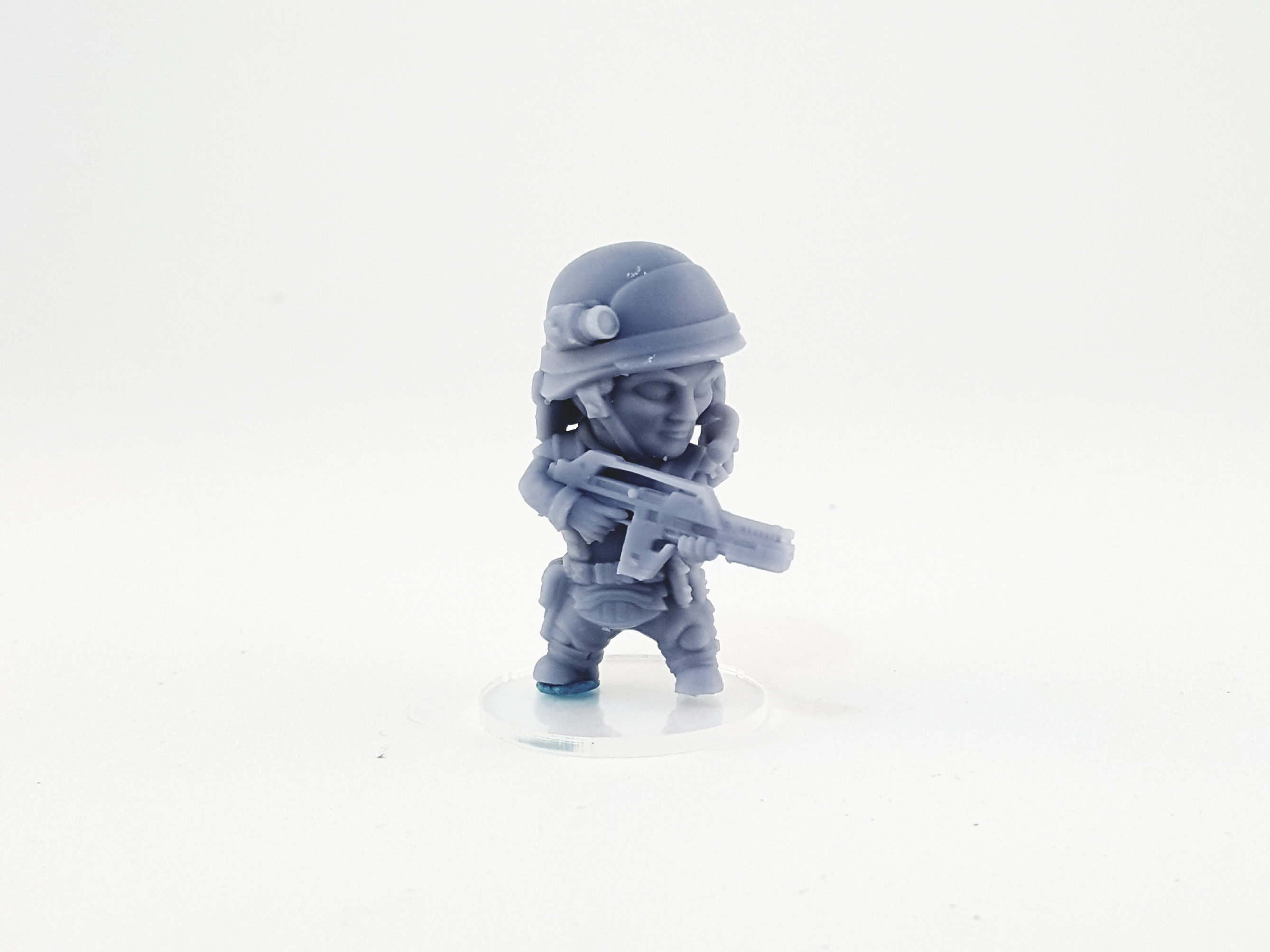 Chibi USMC Set 3 3d Printed Miniatures | Etsy