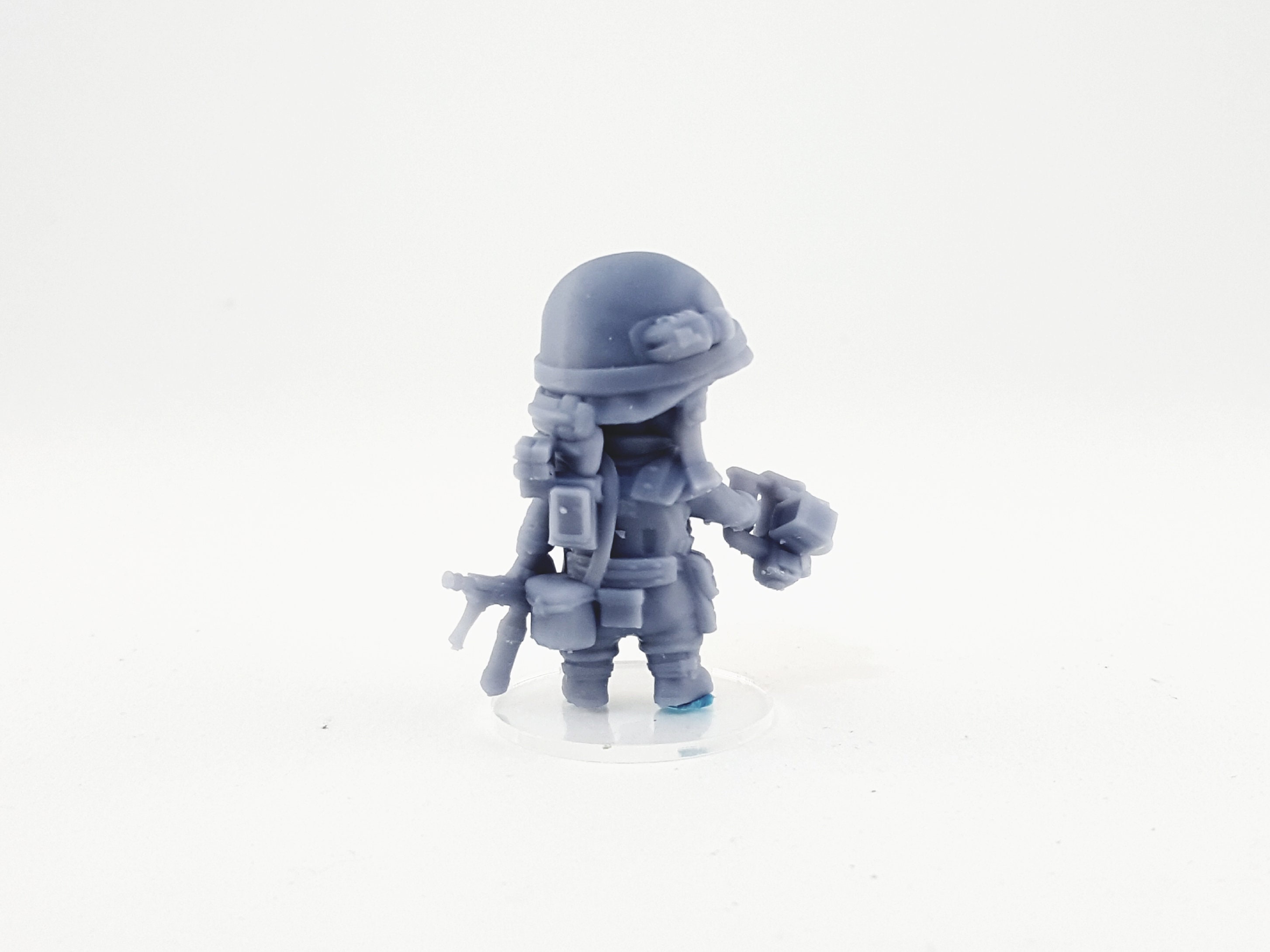 Chibi USMC Set 3 3d Printed Miniatures | Etsy