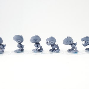 Chibi - Mini Moles X6 - 3d Printed Miniatures - Etsy