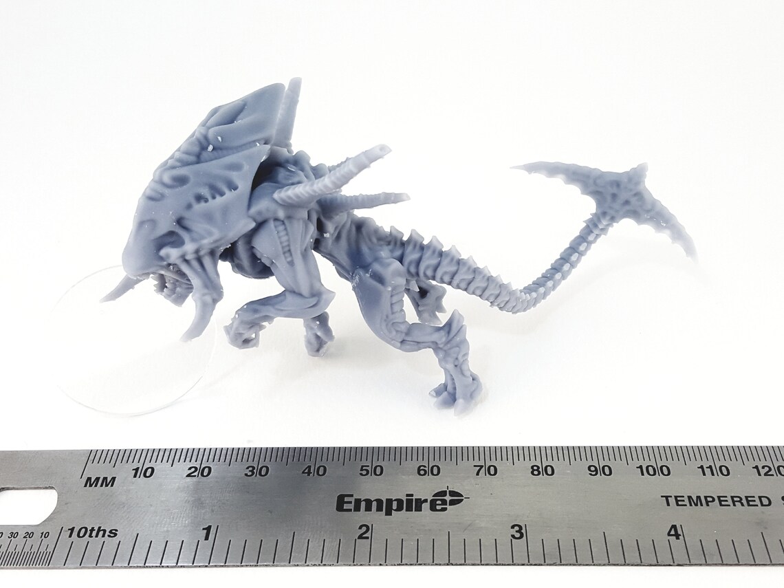 Chibi Xenomorph Crusher 3d Printed Miniature - Etsy Finland