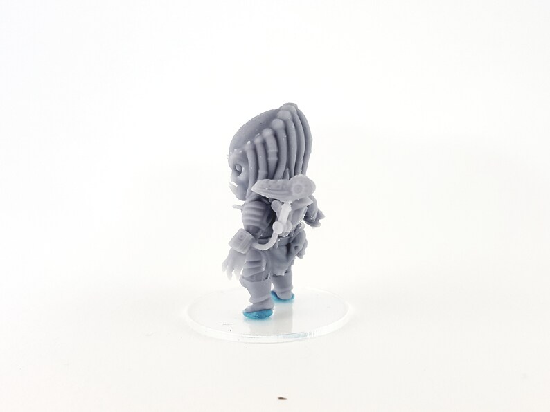 Chibi - Predator Tech - 3dprinted Miniature - Etsy