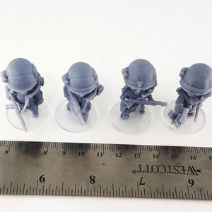 Chibi - USMC Set 3 - 3d Printed Miniatures - Etsy