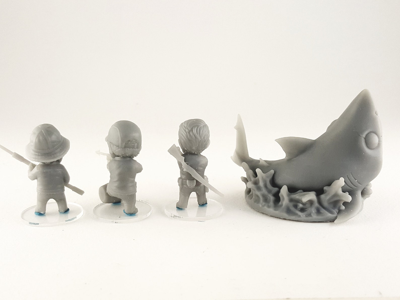 Chibi - Jaws Set - 3d Printed Miniatures - Etsy