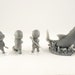 Chibi - Jaws Set - 3d Printed Miniatures - Etsy