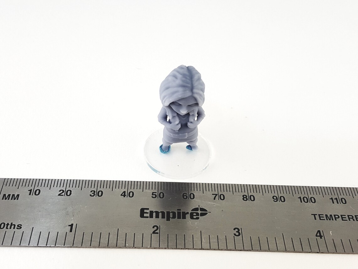 Chibi Amy Pond 3d Printed Miniature | Etsy