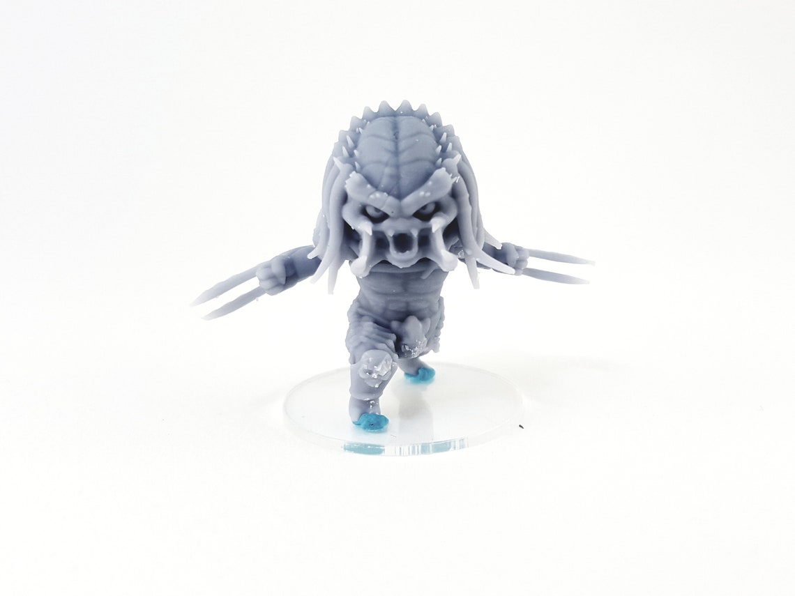 Chibi - Predator Team - 3d Printed Miniatures - Etsy