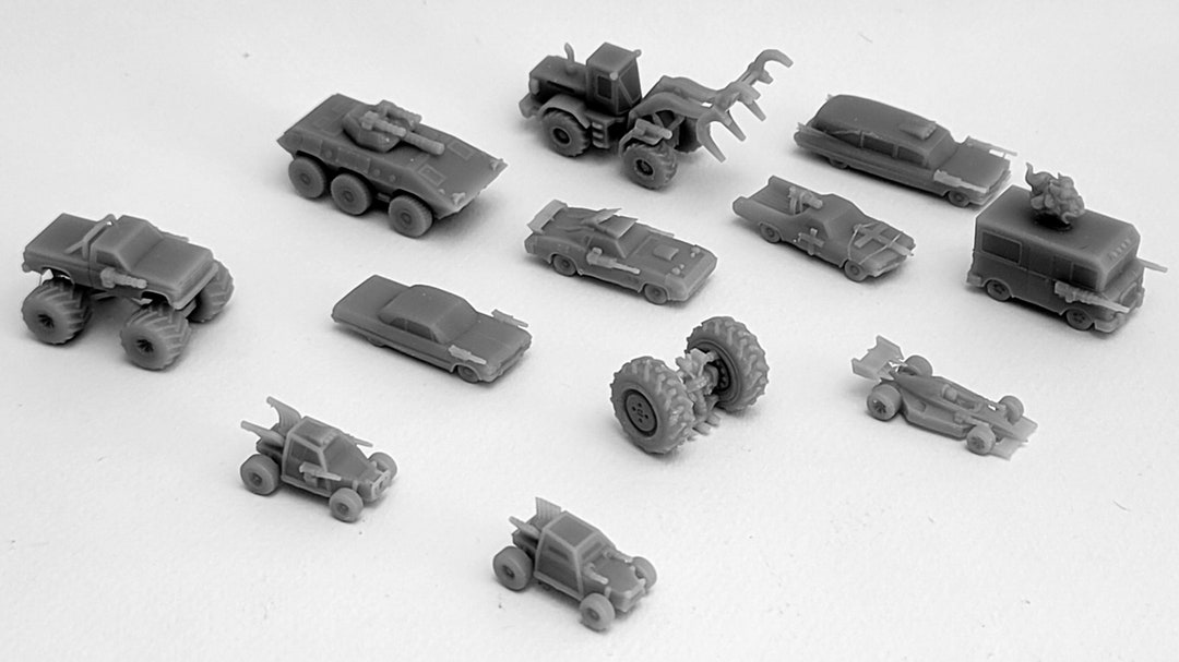 Twisted Road: Vendetta - 3d Printed Miniatures - Etsy