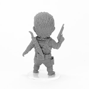 Chibi - Resident Evil Heroes Set 1 - 3d Printed Miniatures - Etsy