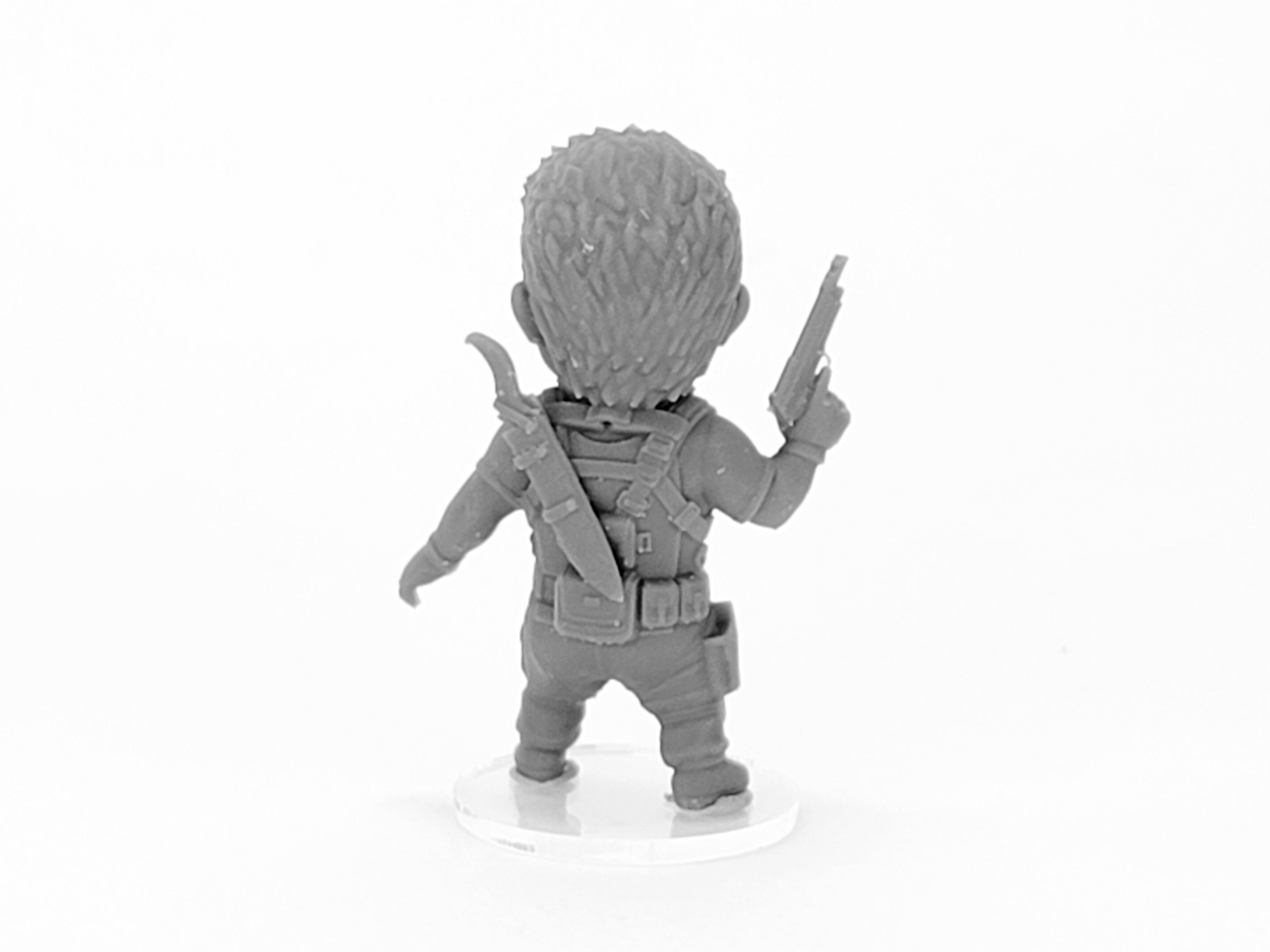 Chibi - Resident Evil Heroes Set 1 - 3d Printed Miniatures - Etsy