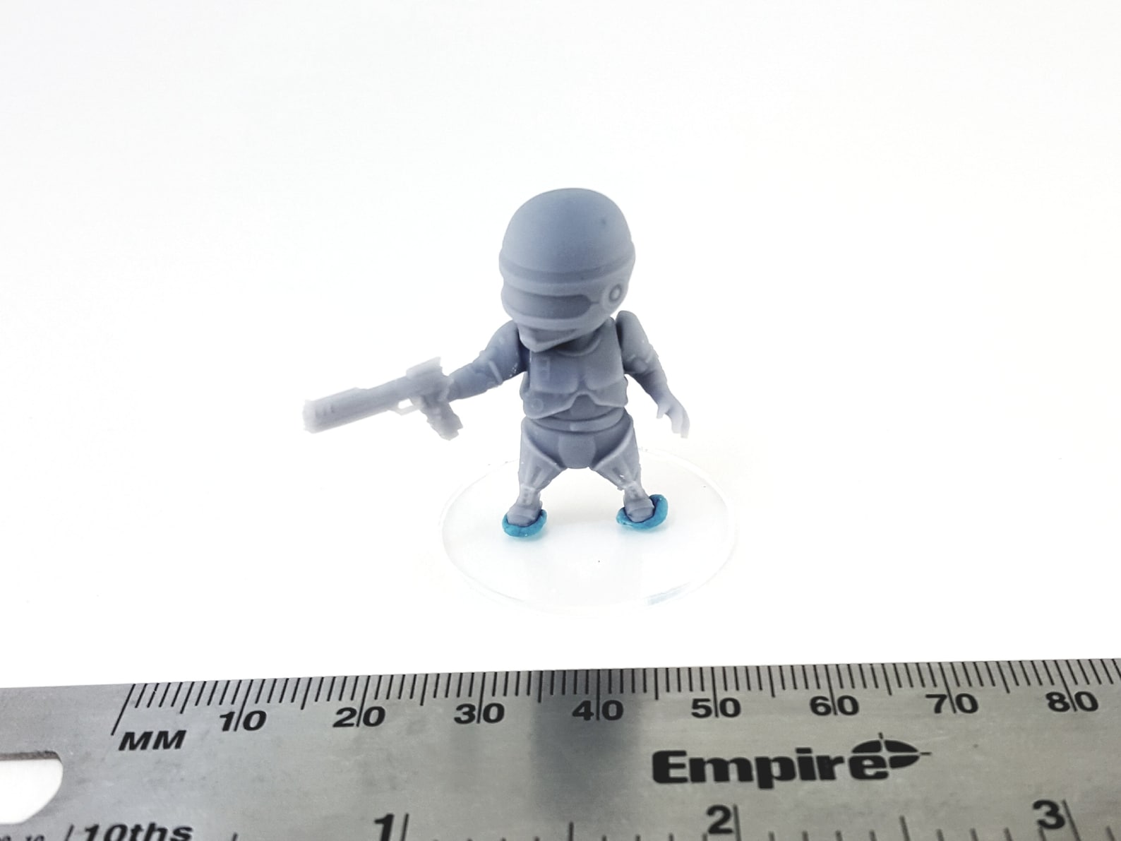 Chibi Robocop 3d Printed Miniature - Etsy
