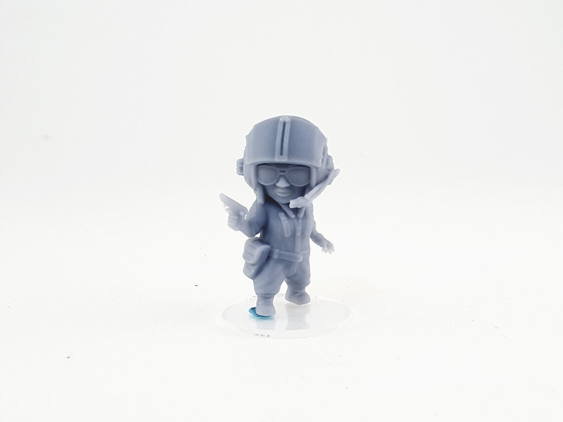 Chibi Corporal Ferro Alternate 3d Printed Miniature | Etsy