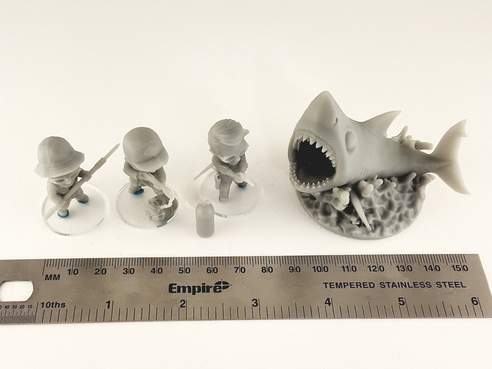 Chibi - Jaws Set - 3d Printed Miniatures - Etsy