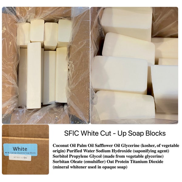 White Melt and Pour Soap Base - Etsy