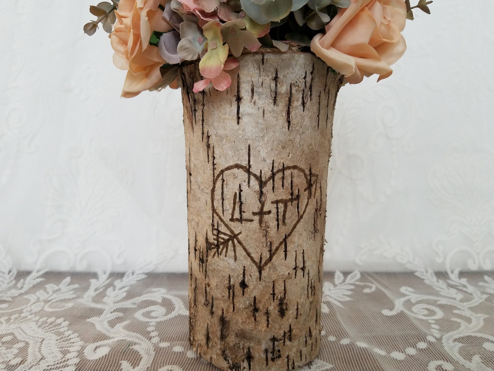 Rustic Wedding Rustic Wedding Centerpiece Flower Vase Bridal - Etsy
