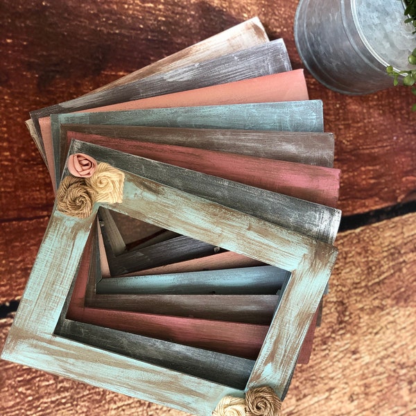 Rustic Frames - Etsy