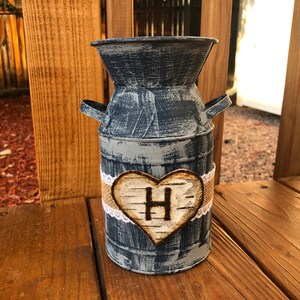 Brown Rustic Personalized Milk Jugs for Rustic Bridal Shower ...