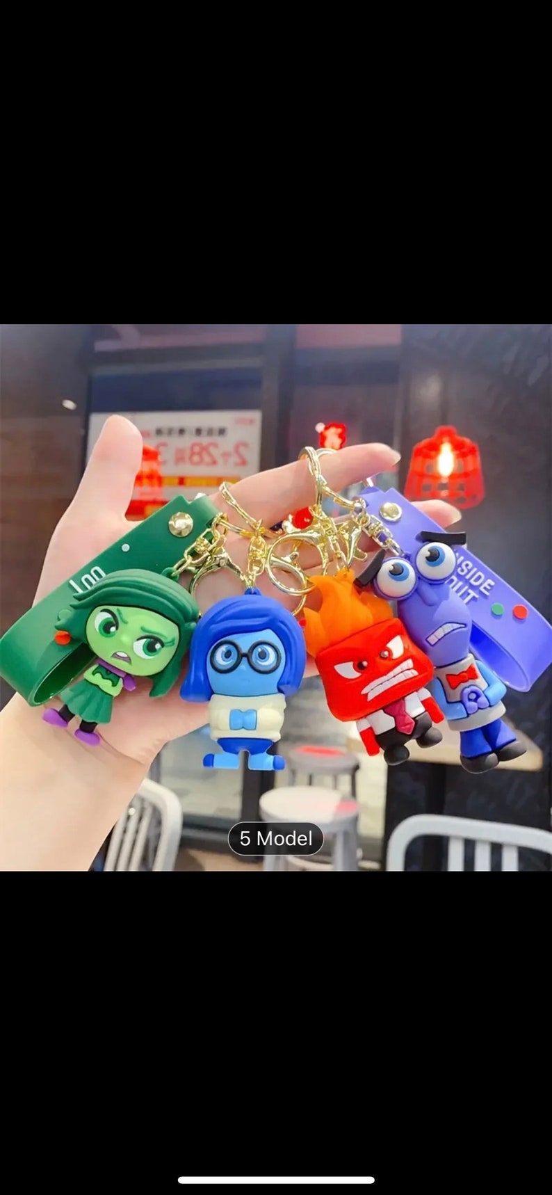 Inside Out Keychains - Etsy