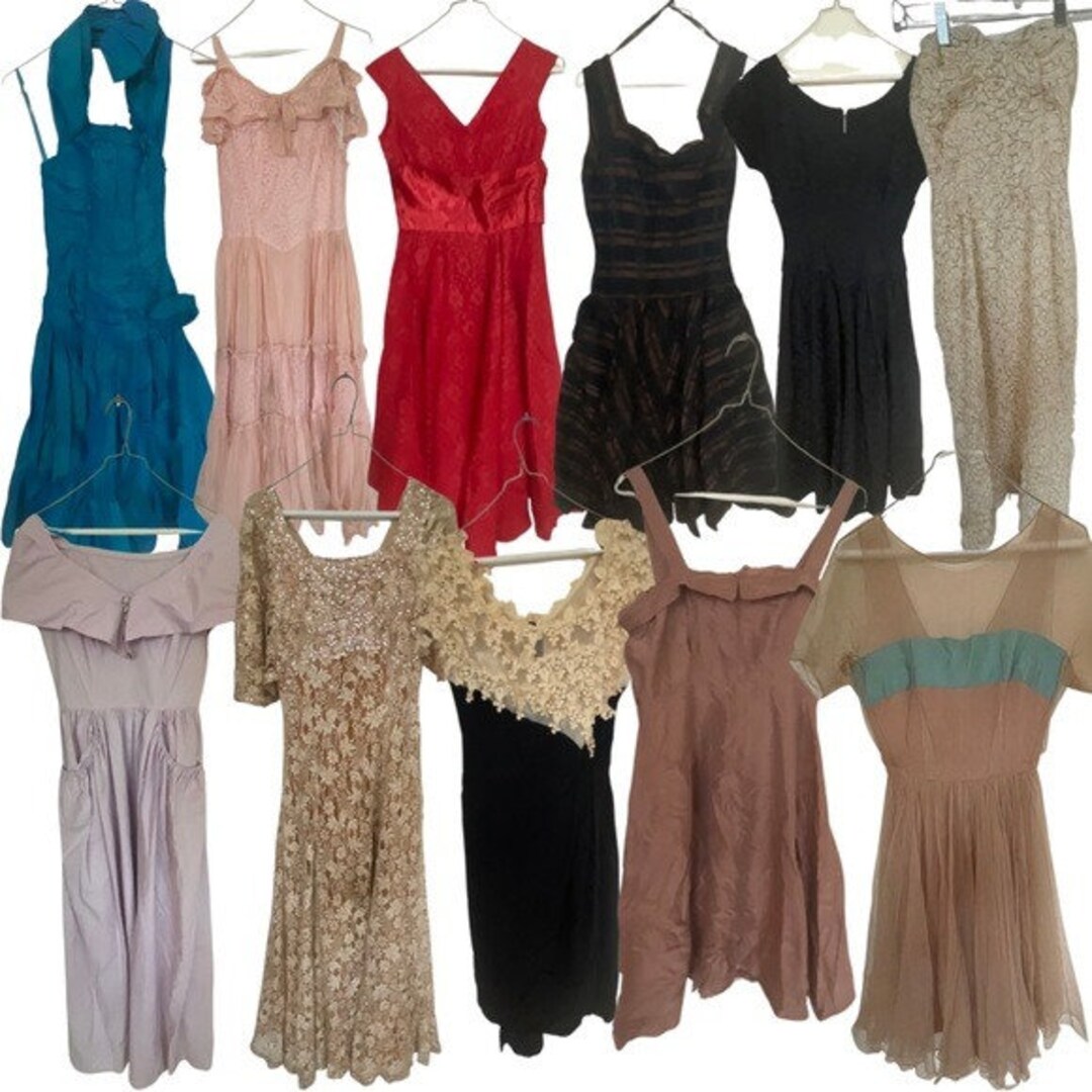 Vintage Dress Lot: 11 Dresses, Perfect for Your Creative Touch - Etsy