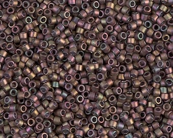 DB0767 Delica 11/0 Matte Transparent Dark Emerald - Miyuki Seed Beads ...