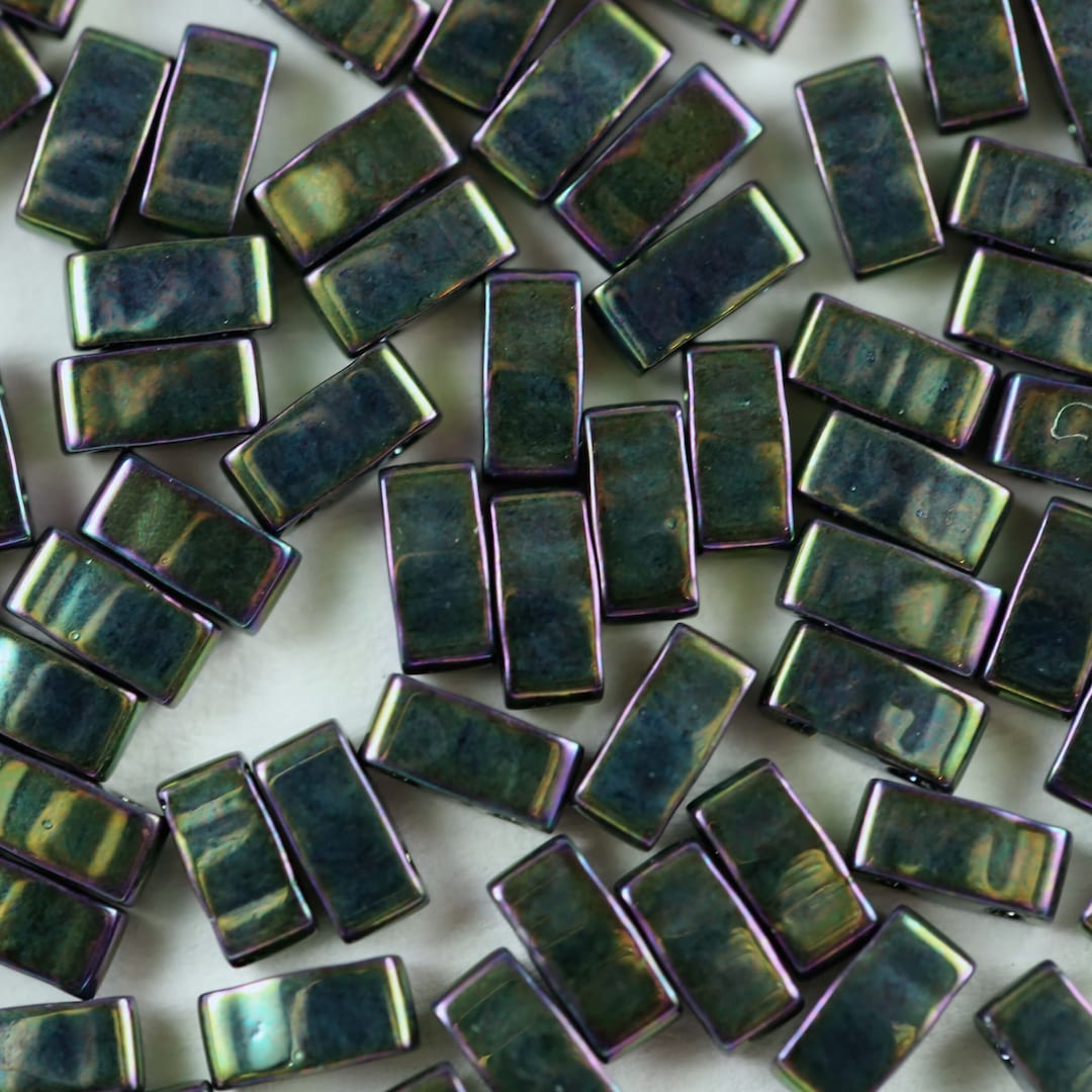 HTL-468 Opaque Cobalt Luster Miyuki Half TILA Beads - Etsy