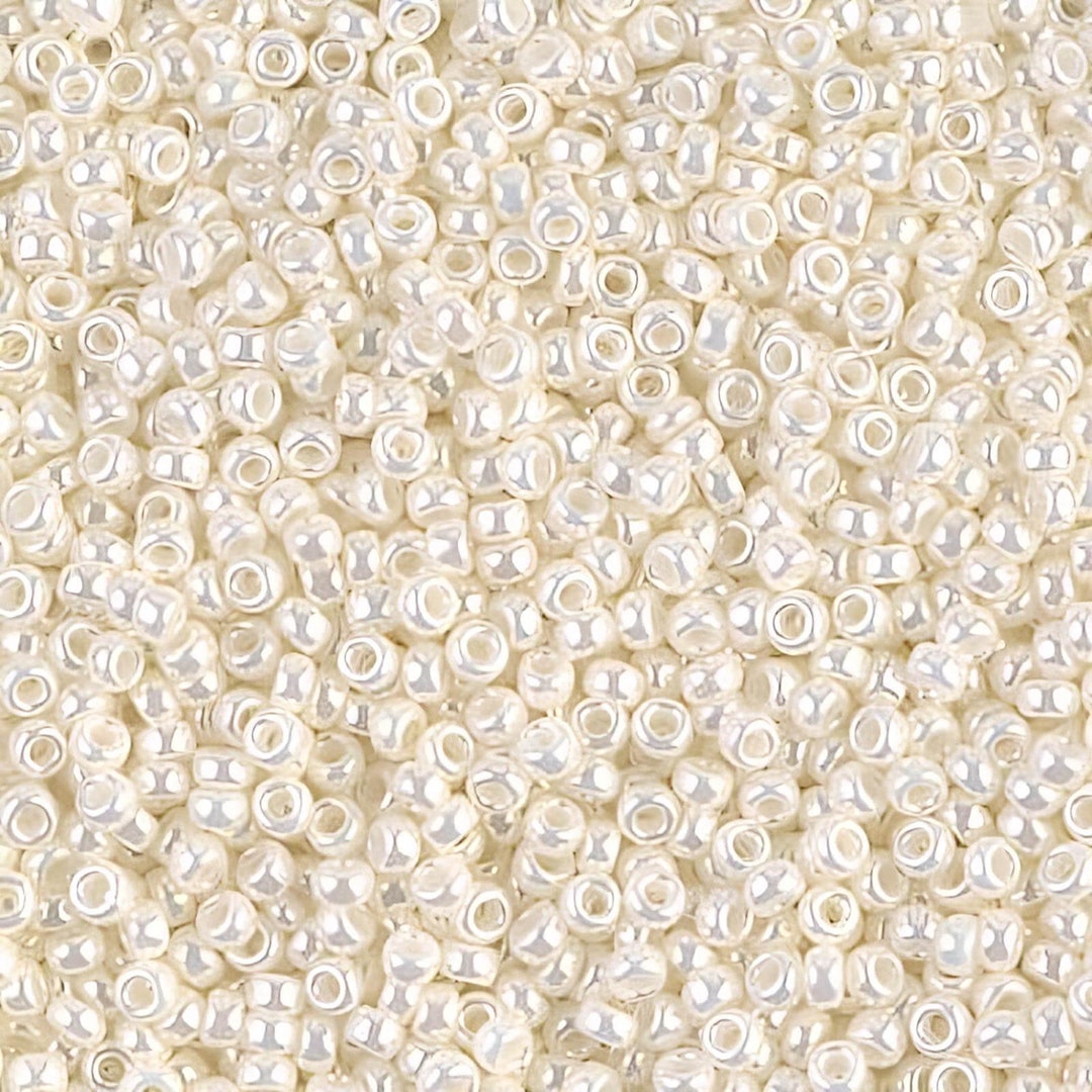 11-591 Ivory Pearl Ceylon - 11/0 Miyuki Round Seed Beads - Etsy