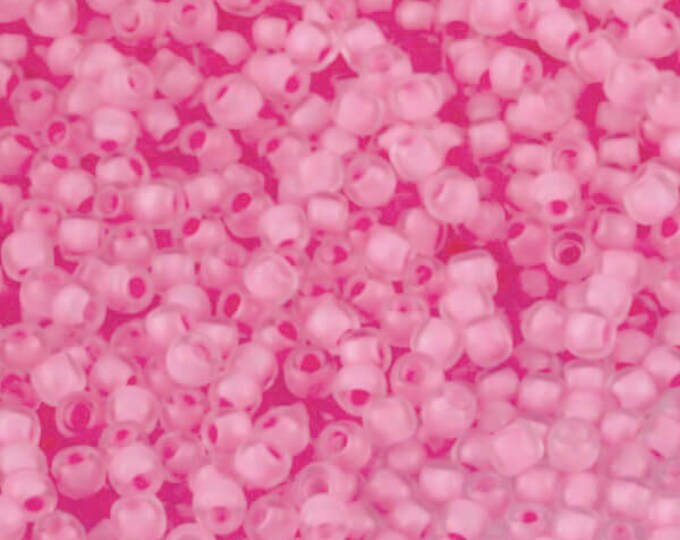 11-969 TOHO 11/0 Round - Inside-color Crystal/neon Carnation Lined ...