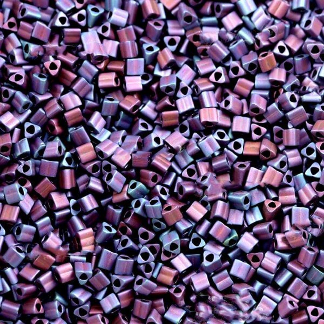 TG-11-704 Matte Andromeda - 11/0 TOHO Triangle Beads - Etsy