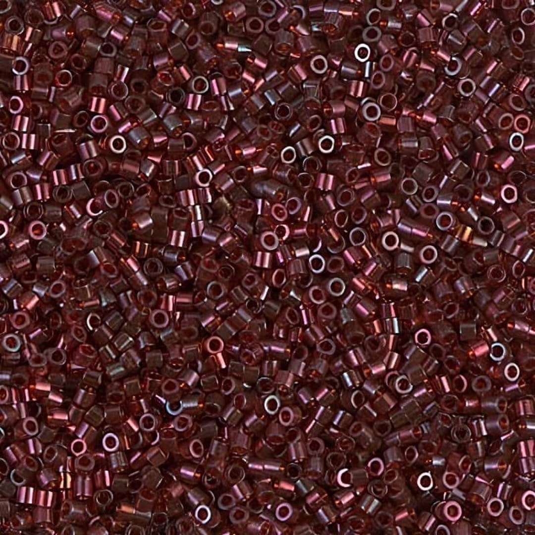 DBS0105 Delica 15/0 Garnet Gold Luster - Miyuki Seed Beads (DBS-105) - Etsy