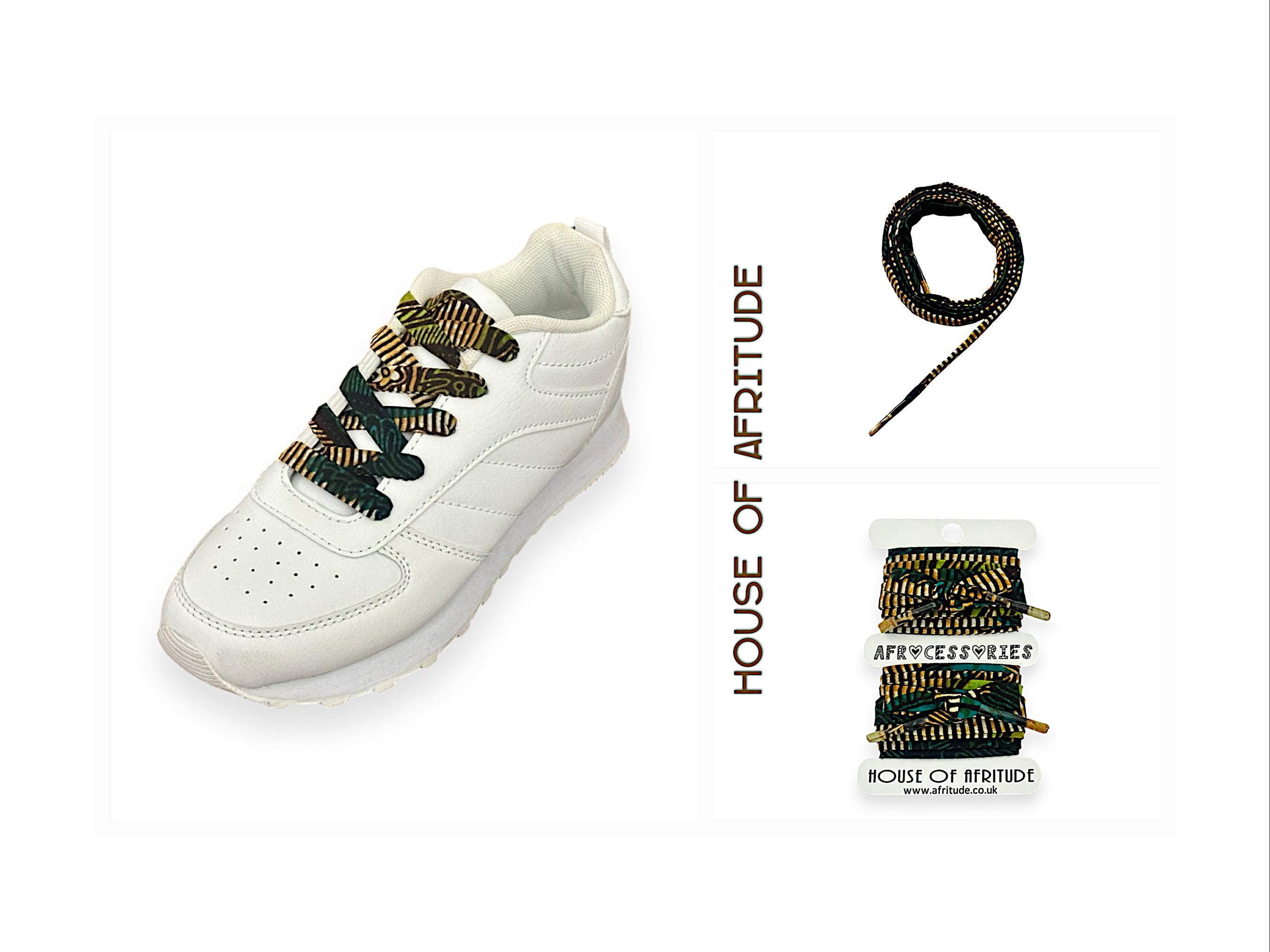 African Print Shoe Laces, Ankara Shoe Laces, Sneaker Shoestrings, Wax ...