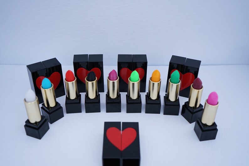 Fake Lipstick Choose Your Colors Fake Makeup Pretend - Etsy