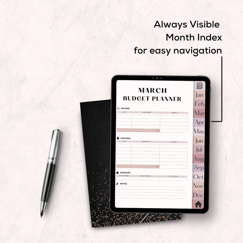 Digital Planner, Instant Download, Printable Pages, iPad Planner, 2024 ...