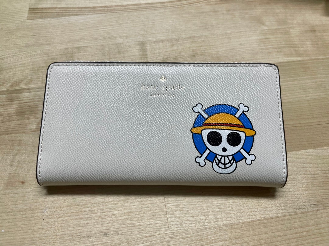 One Piece, Anime, Hand Painted, Kate Spade, Wallet, Brand New - Etsy