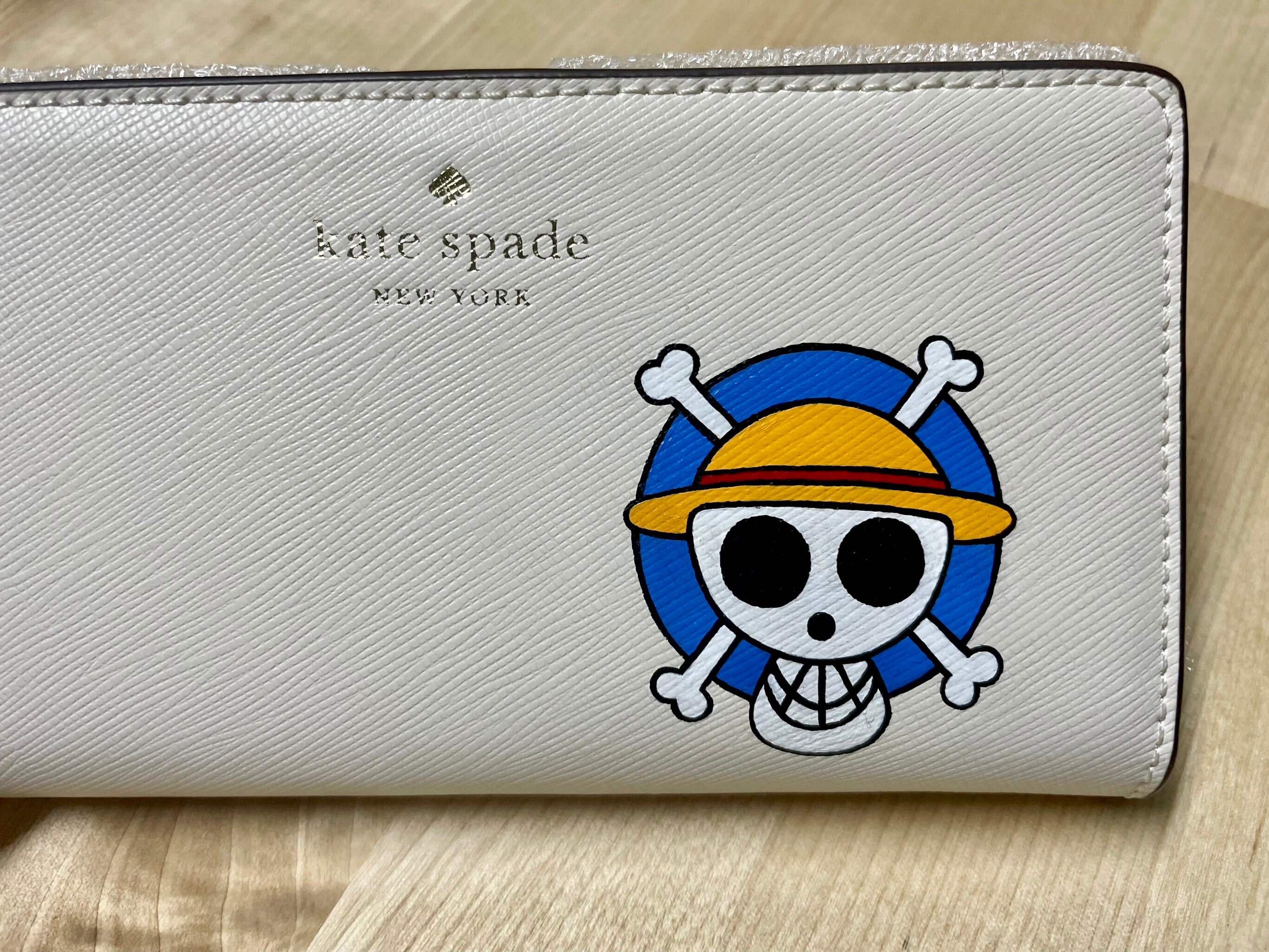 One Piece, Anime, Hand Painted, Kate Spade, Wallet, Brand New - Etsy