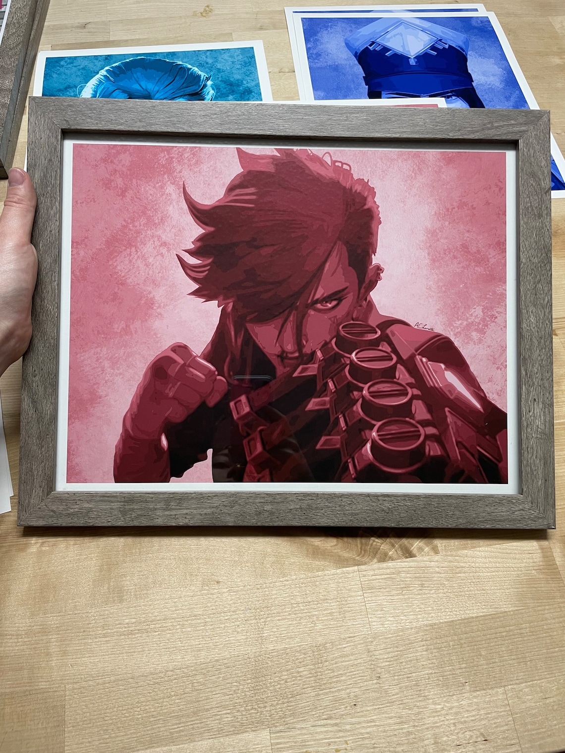 Vi, Arcane, Vi Hextech Gauntlet, Gamer Art, League of Legends, Gamer ...