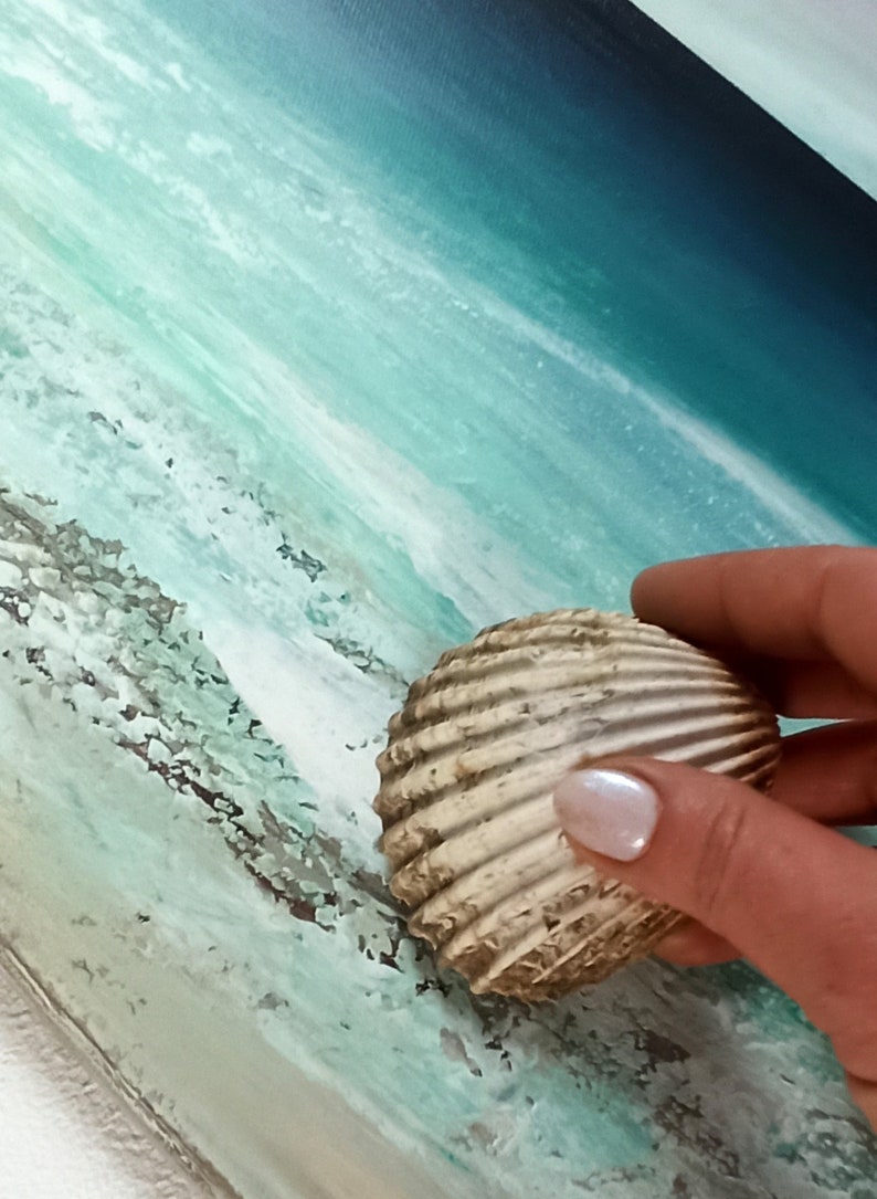 Das weite Meer, Acrylgemälde, Seelandschaft handgemalt, Maritime Kunst ...