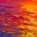 Original Oil Painting. Sunset. Ocean Seascape. Beach Painting. Canvas ...