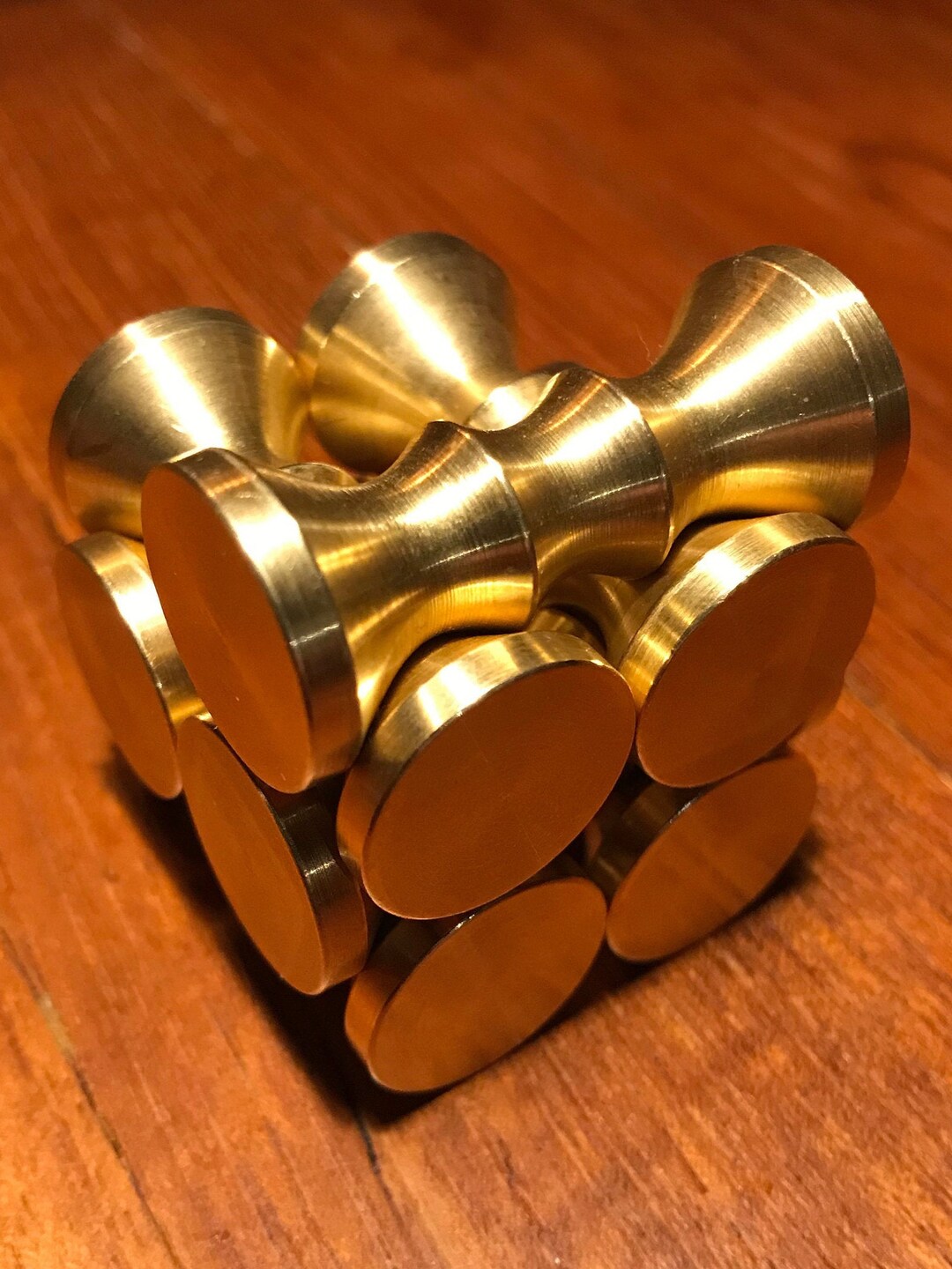 Hyperboloid Burr 6/7 Piece Brass Puzzle Design by Oskar - Etsy