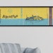 Retro Alcatraz Matchbook Poster (36 X 12") Vintage Wall Art | San ...
