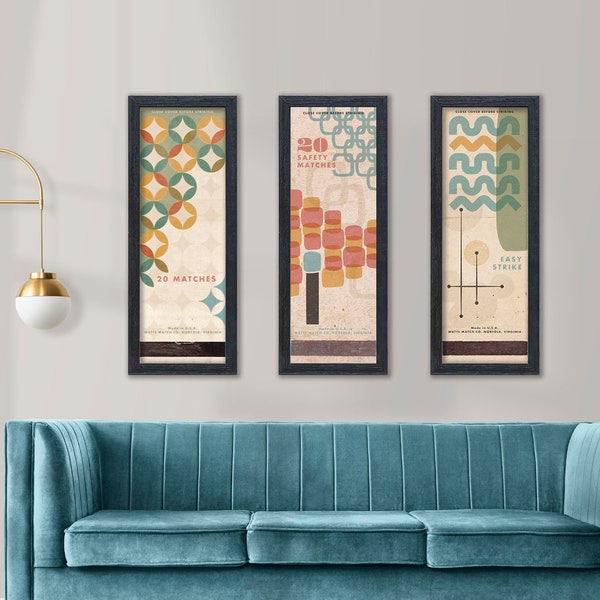 Mid Century Poster - Etsy