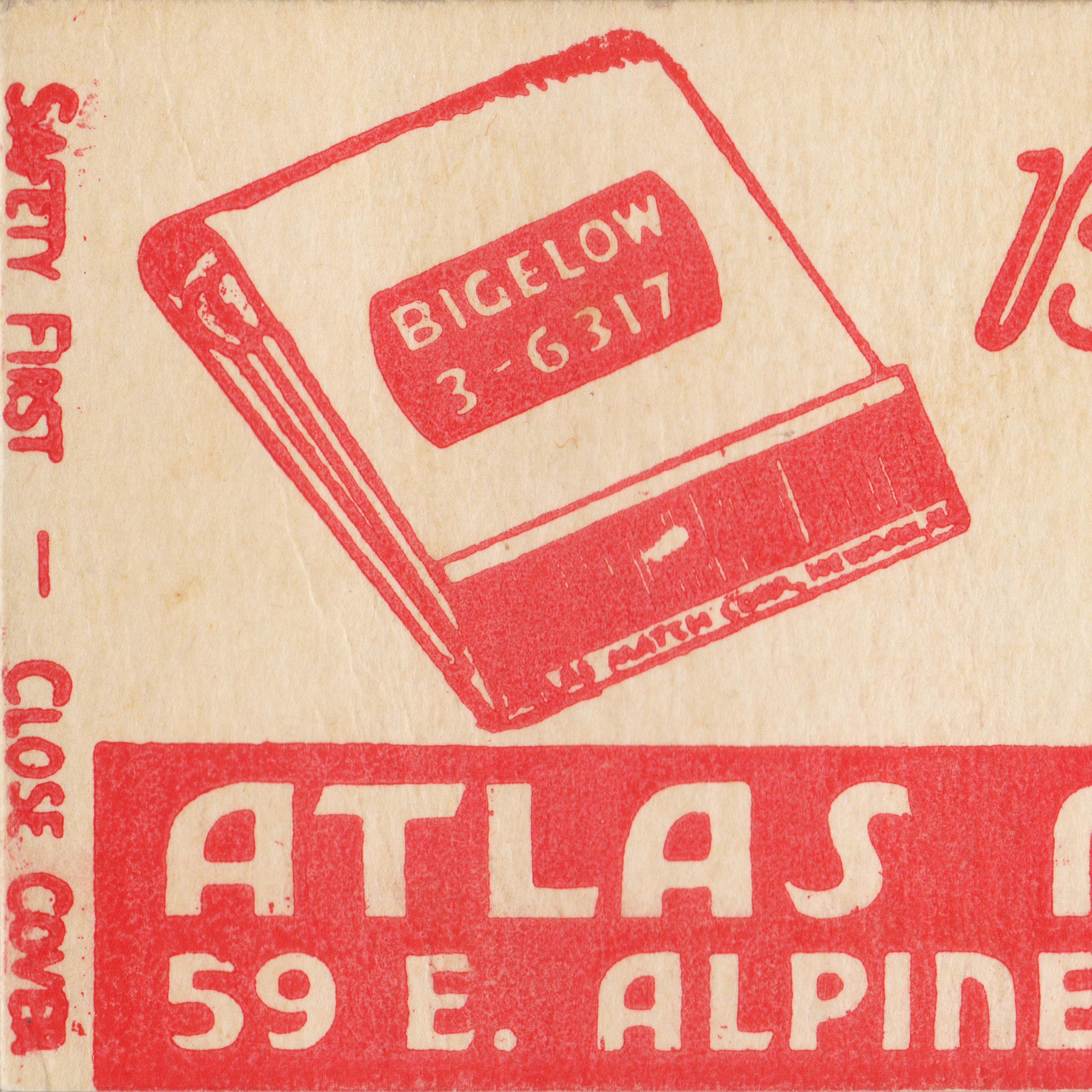 Retro Matchbook Poster 36 X 12 Vintage Advertising - Etsy