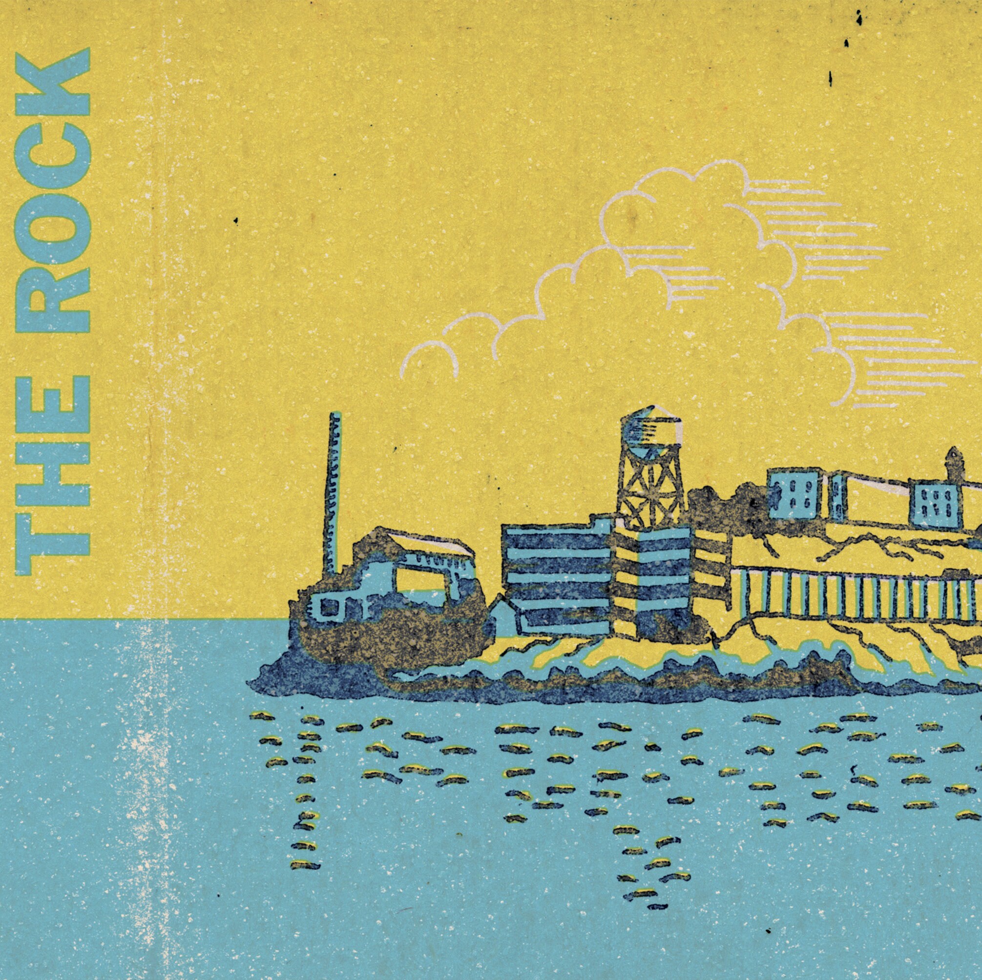 Retro Alcatraz Matchbook Poster (36 X 12") Vintage Wall Art | San ...