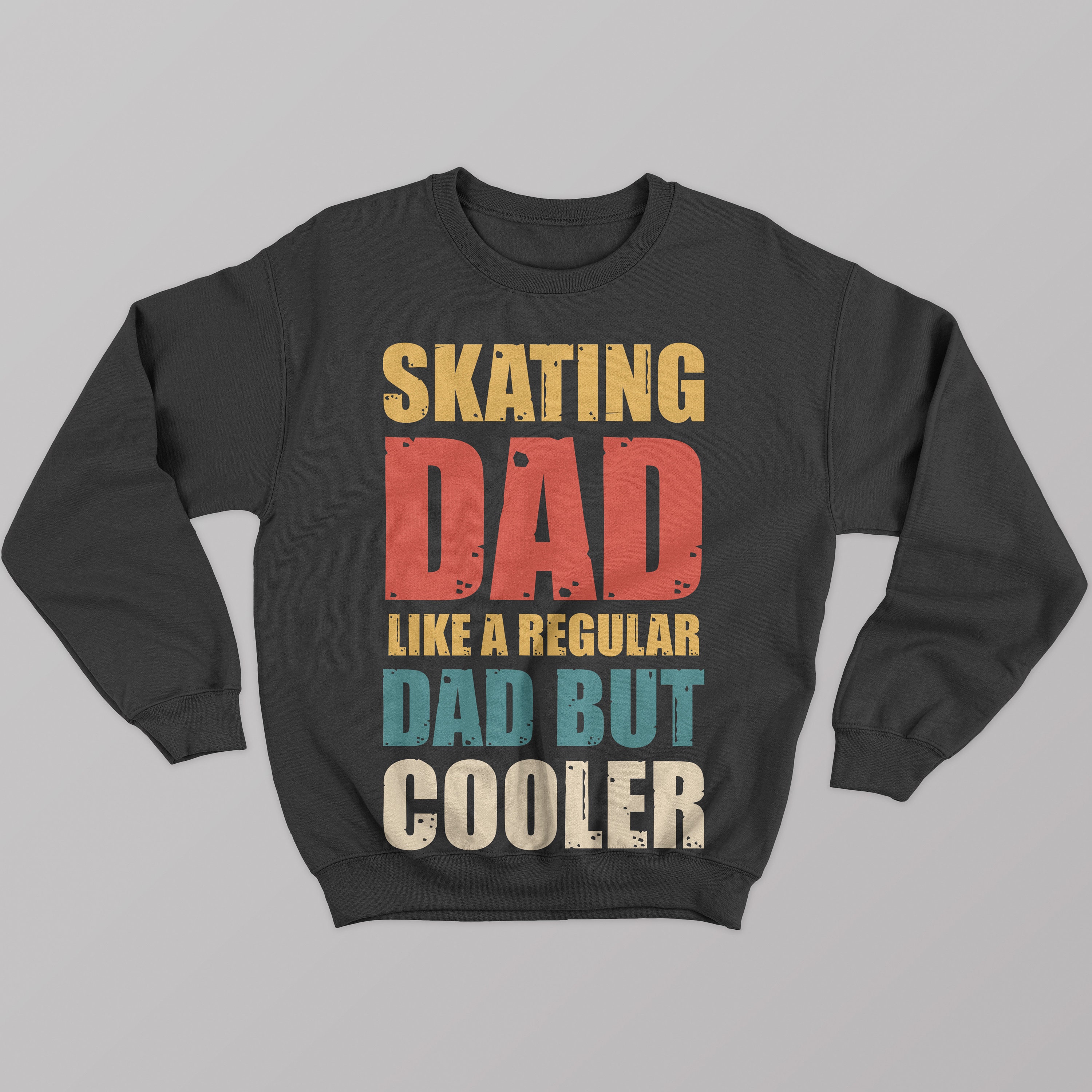 Father's Day Shirt, Skating Dad Like A Regular Dad but Cooler Tee, Cool ...